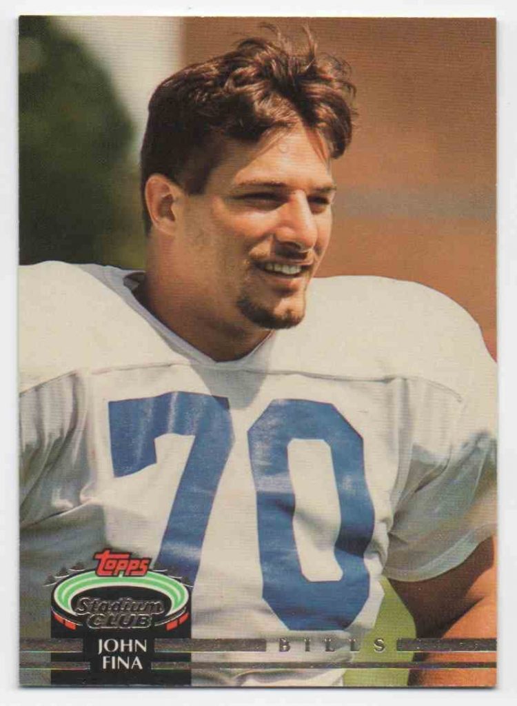 "Loyalty in the trenches": Interview with John Fina, Offensive Tackle ...