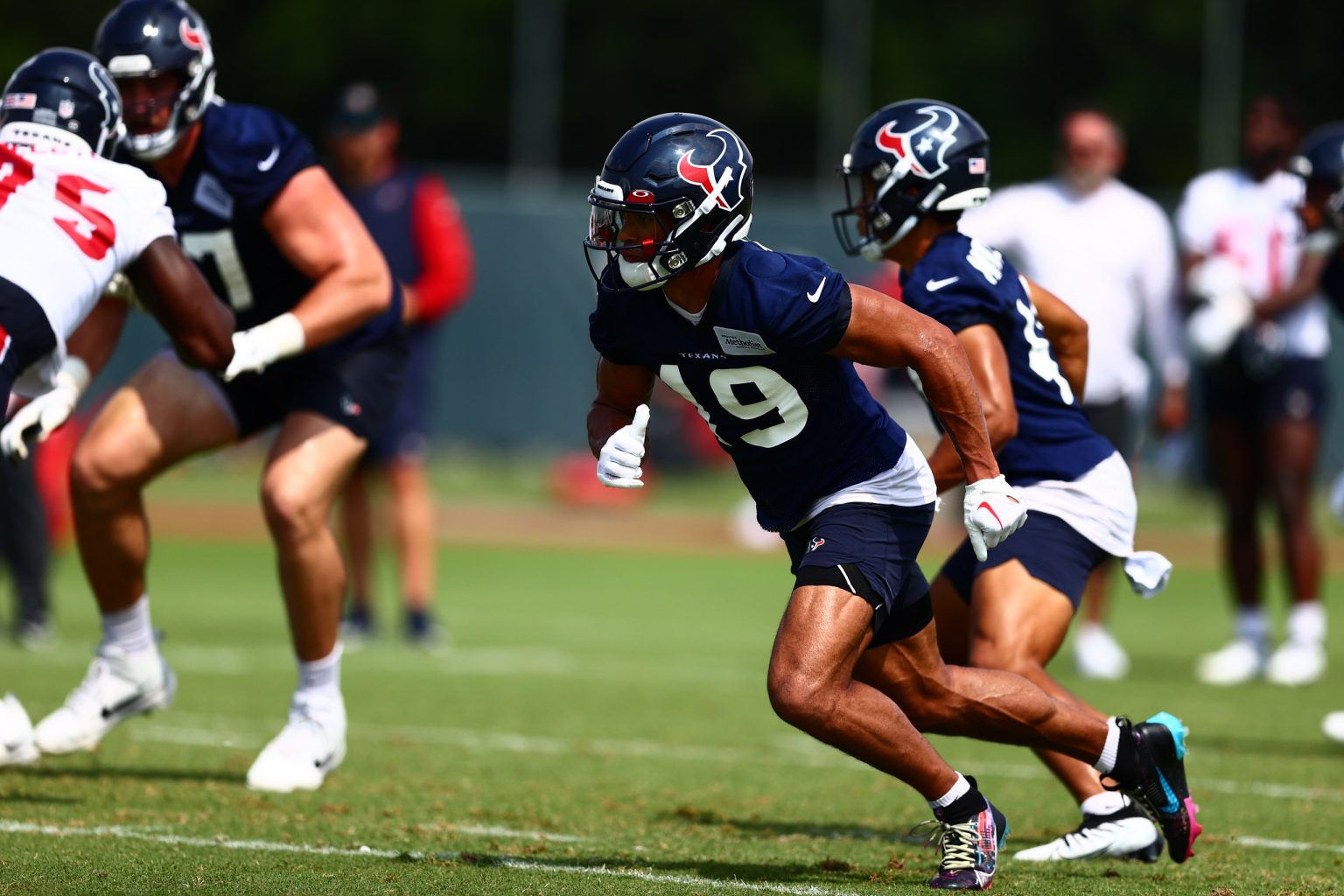 Entrevista a Xavier Hutchinson, WR de Houston Texans - Spanish Bowl